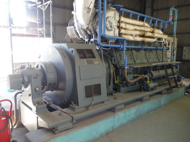 used Japanese DAIHATSU diesel generator for sale.